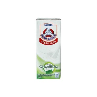 Bear Brand Sterilized UHT Milk with Ginkgo Biloba 200ml | Shopee Philippines