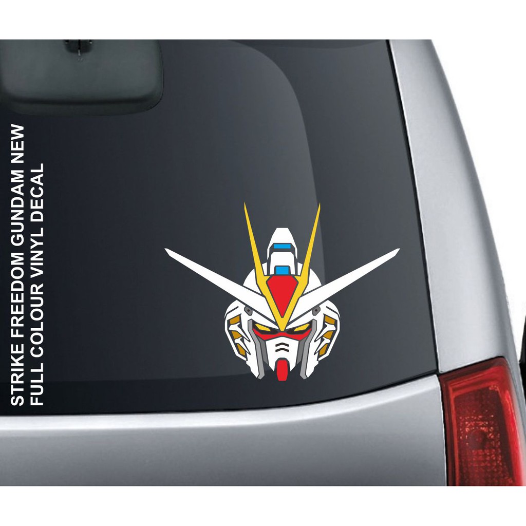 Gundam Strike Freedom New Sticker | Shopee Philippines