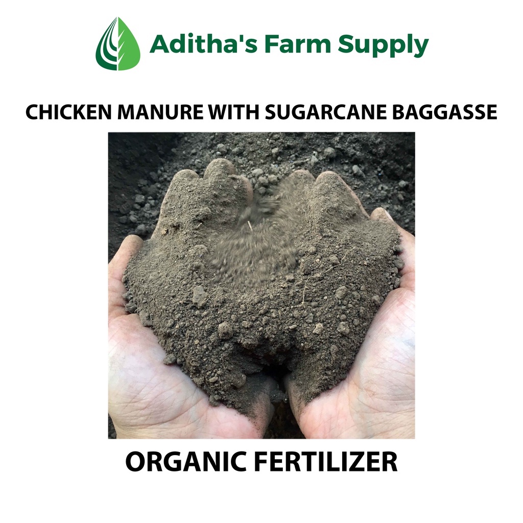 1 kg - Dried Chicken Manure with Sugarcane Bagasse | Shopee Philippines