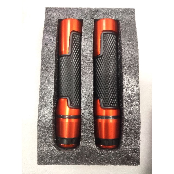 Motorcycle CNC Aluminum Billet Universal Handle Grip Set Nmax Aerox PCX ...