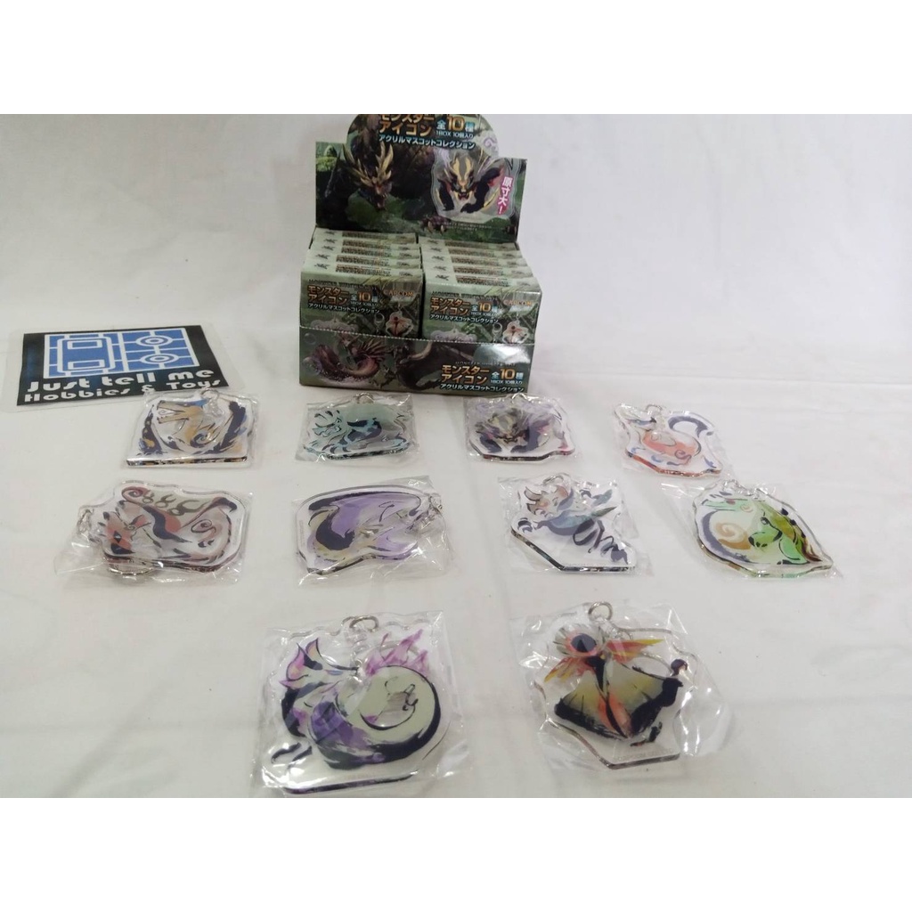 Monster Hunter Rise Icon Acrylic Mascot Collection 1 Capcom | Shopee ...