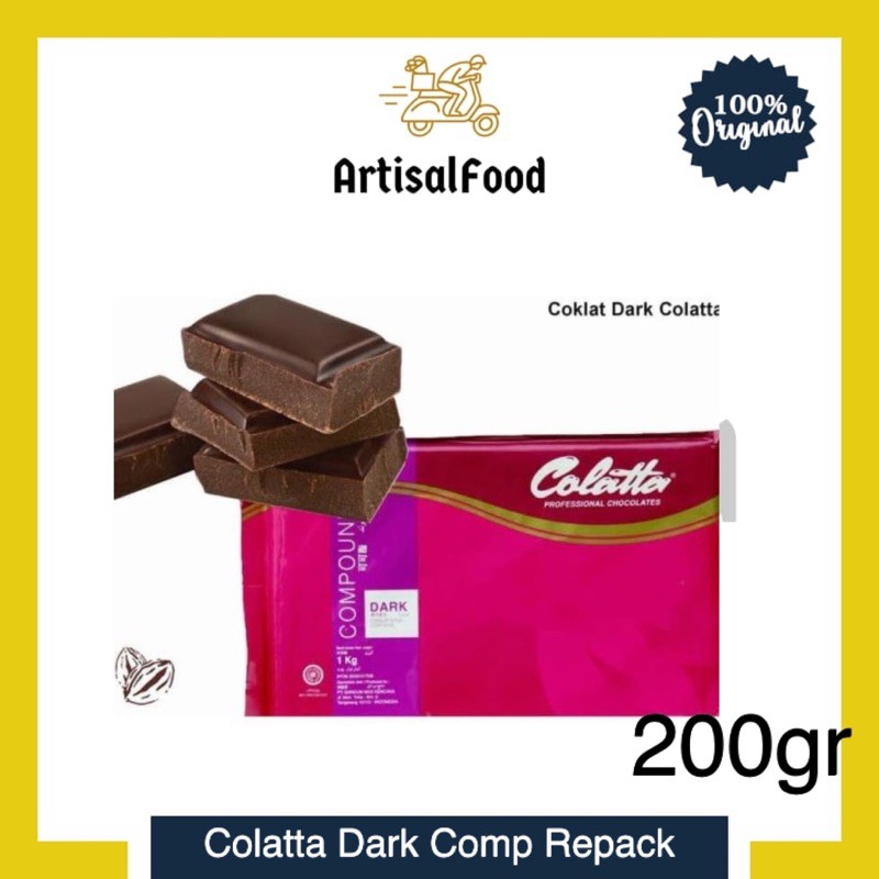 (1/5 Timb) COLATTA DARK DCC compound chocolate bar | Shopee Philippines