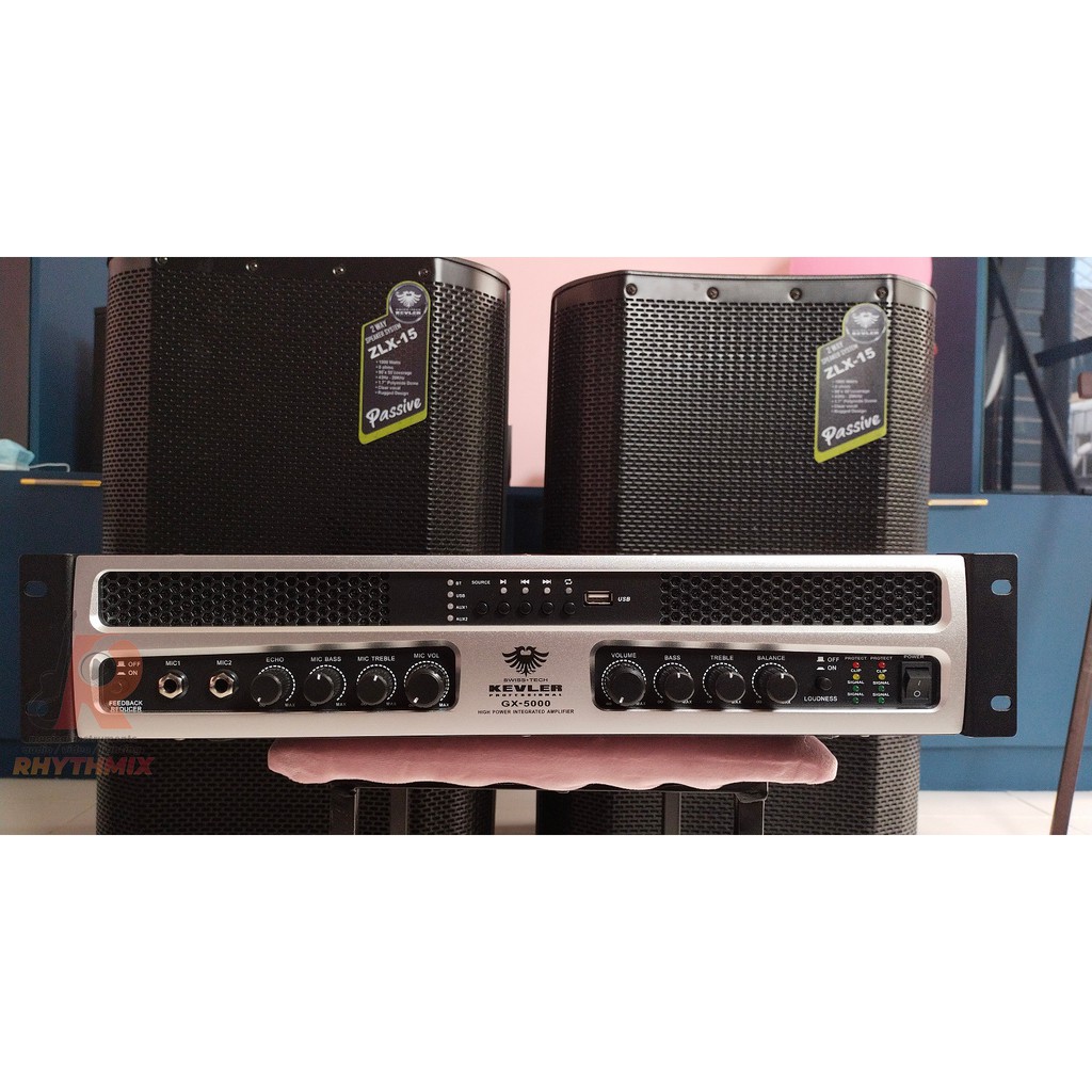 KEVLER GX-5000 High Power Integrated Karaoke Amplifier | Shopee Philippines