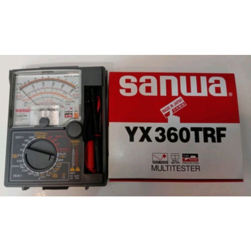 SANWA YX360TRF ANALOG MULTI-TESTER MULTI-METER MADE IN JAPAN | Shopee ...
