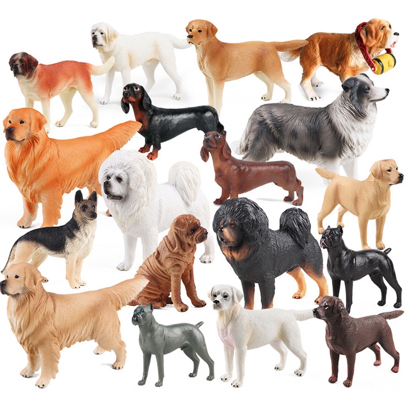 Shepherd Dog Collie Tibetan Mastiff Labrador Shapi Animal Model ...