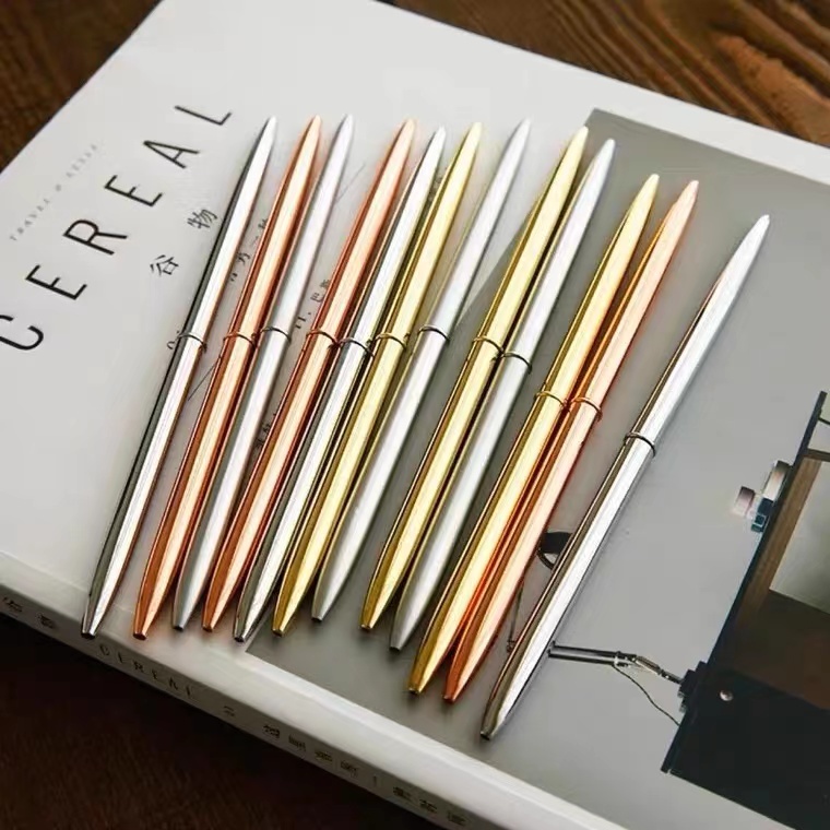 Spot Metal Desktop Pen Business Office Ballpoint Pen Advertising Gift ...