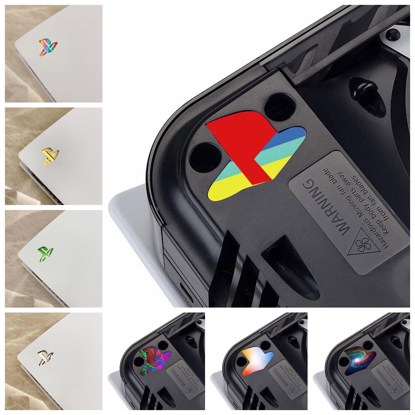 Vinyl Decal Skins for Sony Playstation 5 Console Logo Underlay Sticker ...