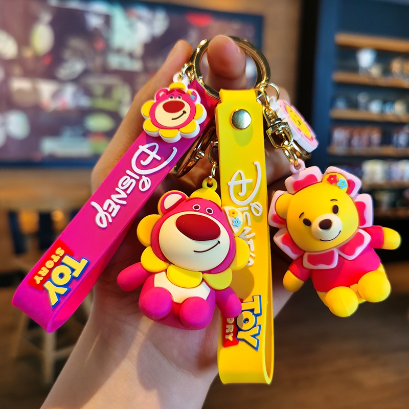 New Trend Disney Cartoon Strawberry Winnie The Pooh Squirrel Sunflower ...