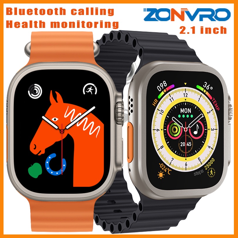 Smartwatch Js8 Pro Max Smart Watch Series NFC Heart Rate Calculator ...