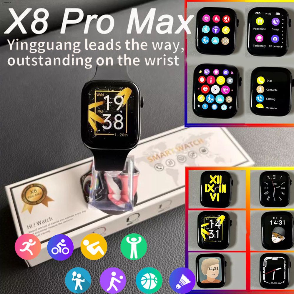 Original X8 Pro Max smart watch 1.9 inches Watch 8 Bluetooth Call smartwatch PK X8 Max smart ...