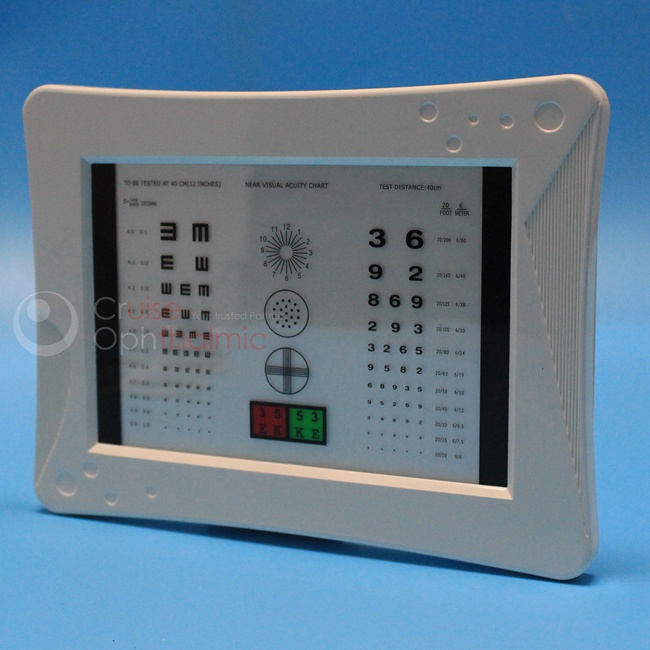 Exchange Charts AC/DC 30cm near vision Tester NV110 | Flip Stand E and ...