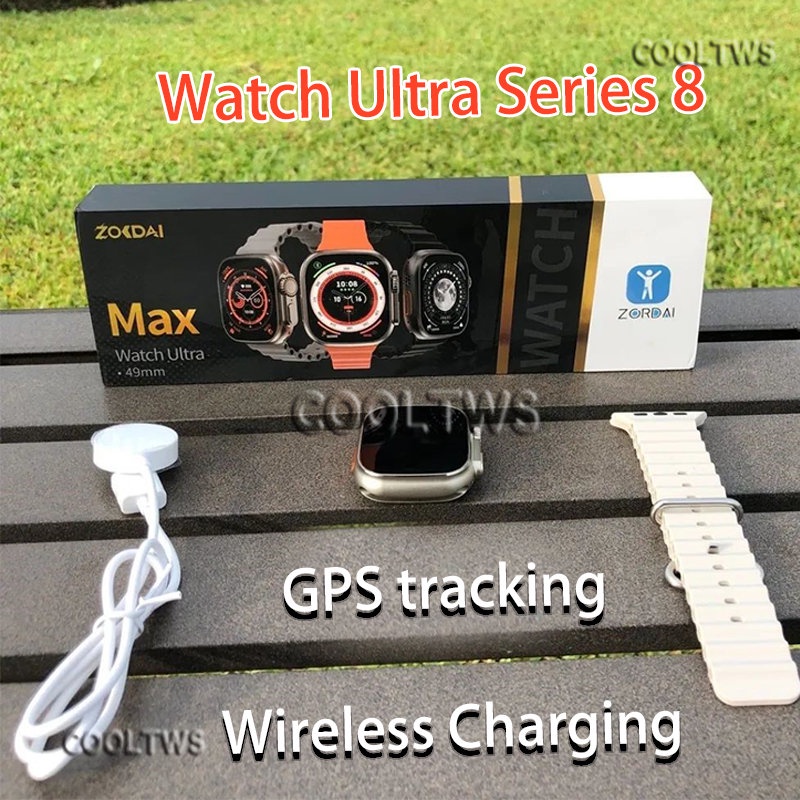 iWO ZD8 Ultra Max Series 8 Smart Watch 49MM NFC Bluetooth Call Original Siri NFC ECG AI voice ...