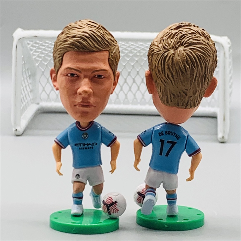 SOCCERWE soccer dolls City Player 17# Kevin De Bruyne Action Figures ...