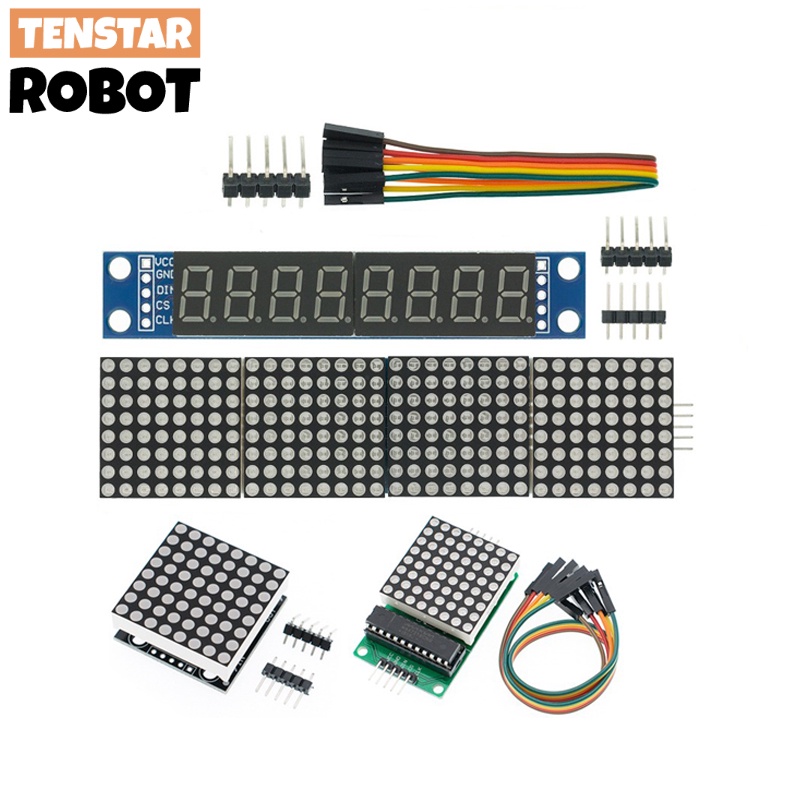 Max7219 Dot Matrix Module Microcontroller Module Control Module Display 9762