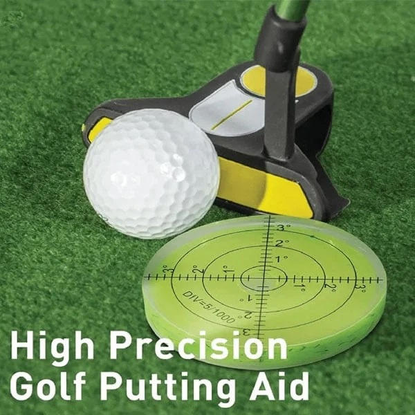 Golf Green Reader Pro Putt Golf Ball Marker Round Bubble Level High ...