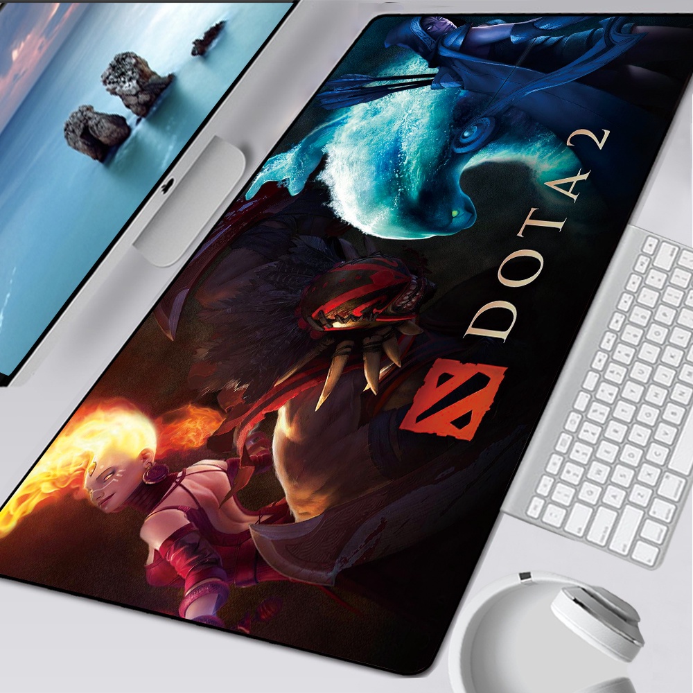 DOTA 2 Gaming Mousepad DOTA LOGO XL Large Mouse Pad Locking Edge Rubber ...