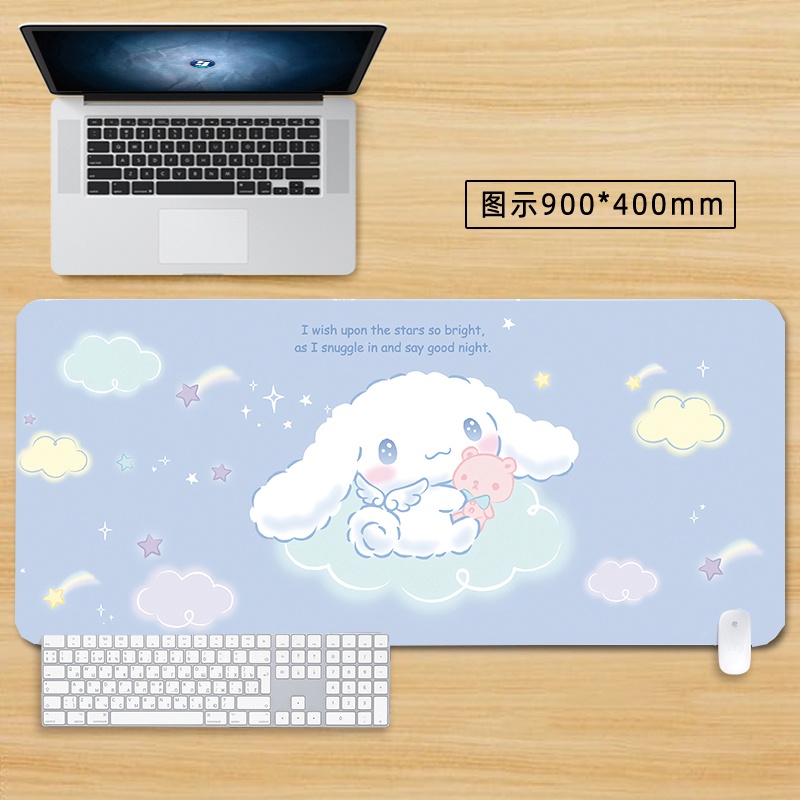 Kawaii Large Cartoon Cinnamoroll Multi functional Desk Pad with ...