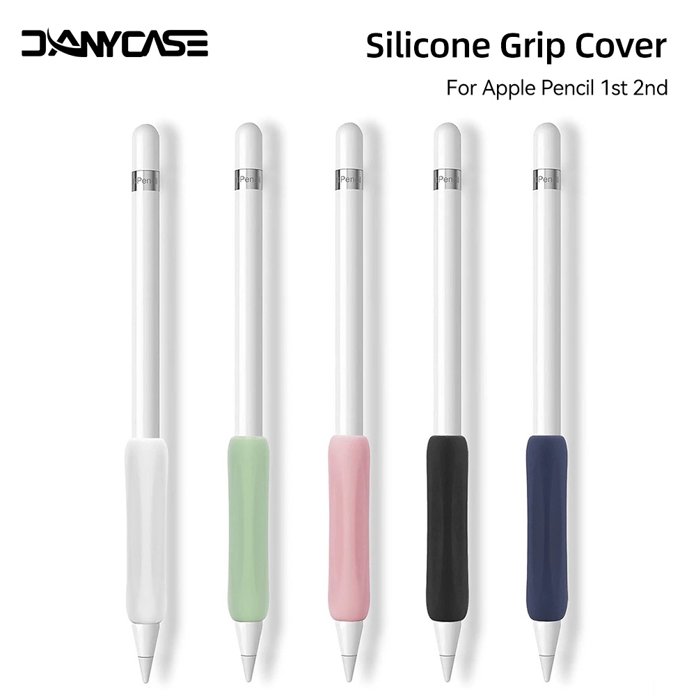 For Apple Pencil Case Universal Soft Silicone Non-slip Protection Case ...