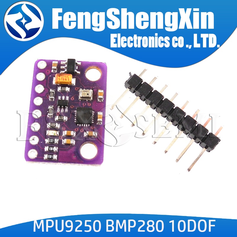 MPU-9250 MPU9250 BMP280 SPI IIC/I2C 10 Freedom Acceleration Gyroscope ...