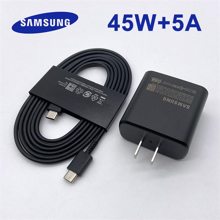 Samsung 45W Charger US Super Fast Charge Pd PPS Quick Charging 180cm ...