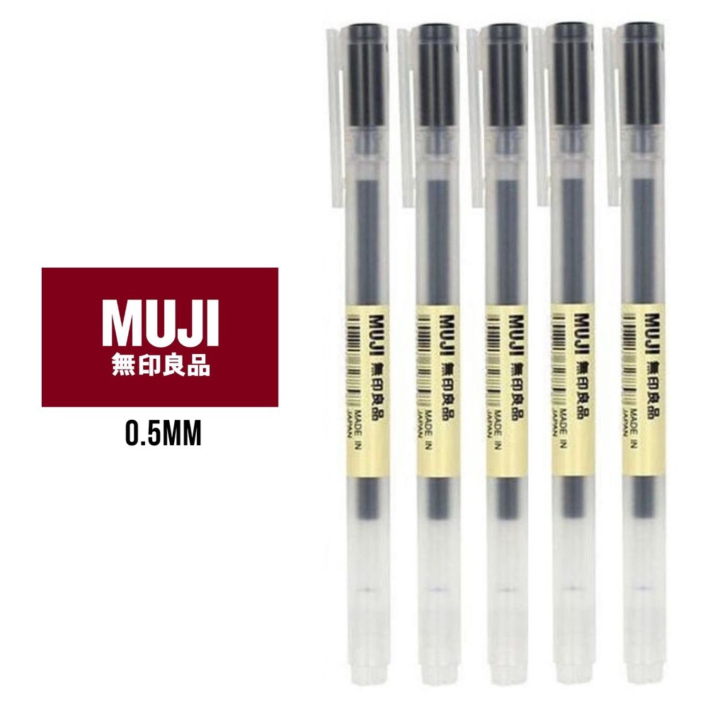 Original Japan 0.5mm Muji Pen for Drawings Projects Office | Shopee ...