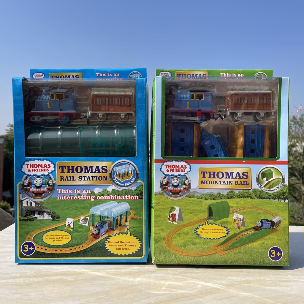 Thomas and Friends Train Set Rail Station Mountain Rail Set | Shopee ...