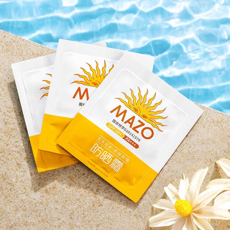 MAZO Sunscreen SPF50+PA+++ High Power Moisturizing UV Protection ...