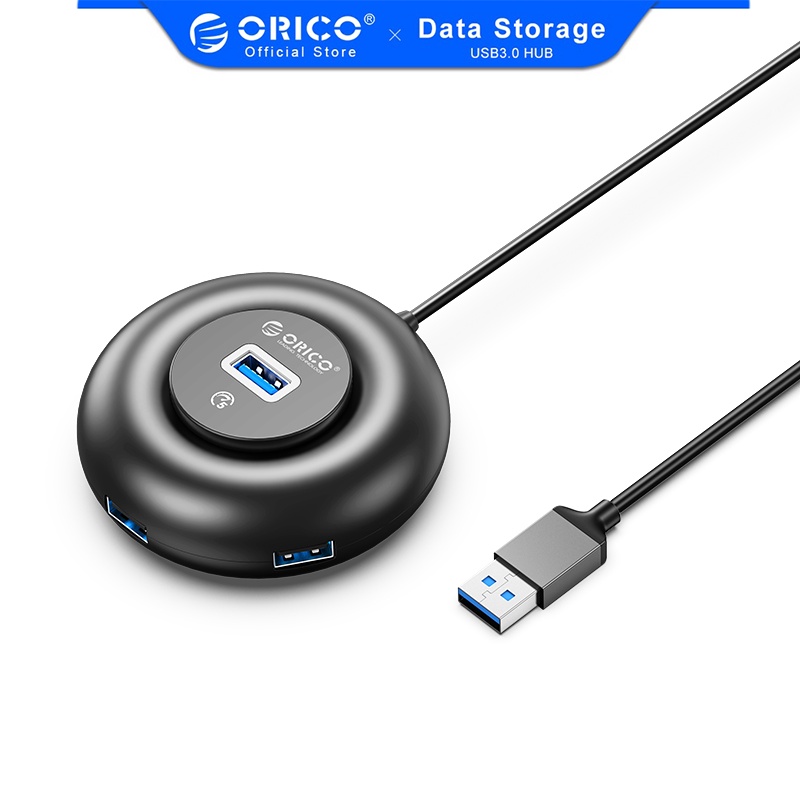 ORICO 4 In 1 USB 3.0 HUB Round USB C Splitter for hard drives PC ...