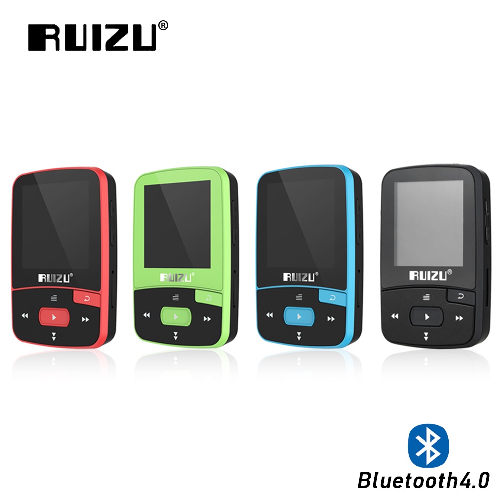 RUIZU X50 Mini Sport Clip Bluetooth mp3 player 8GB music player Support ...