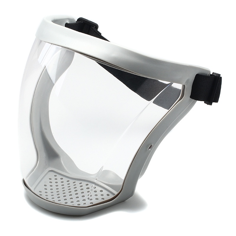 Transparent Full Faceshield Reusable Dustproof Anti-fog Mask HD Safety ...