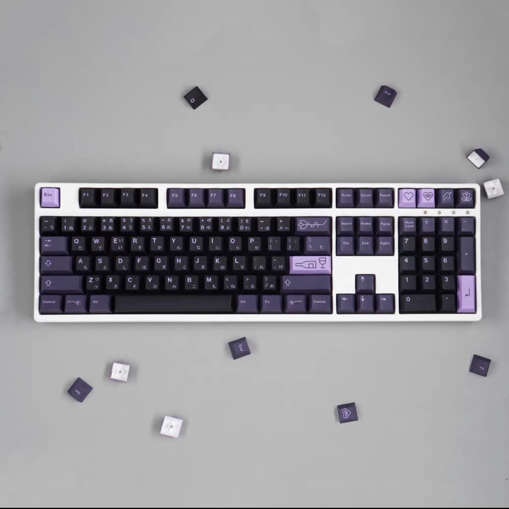 GMK First Love keycaps PBT Dye-sub Cherry Profile Keycap Custom Keycaps ...