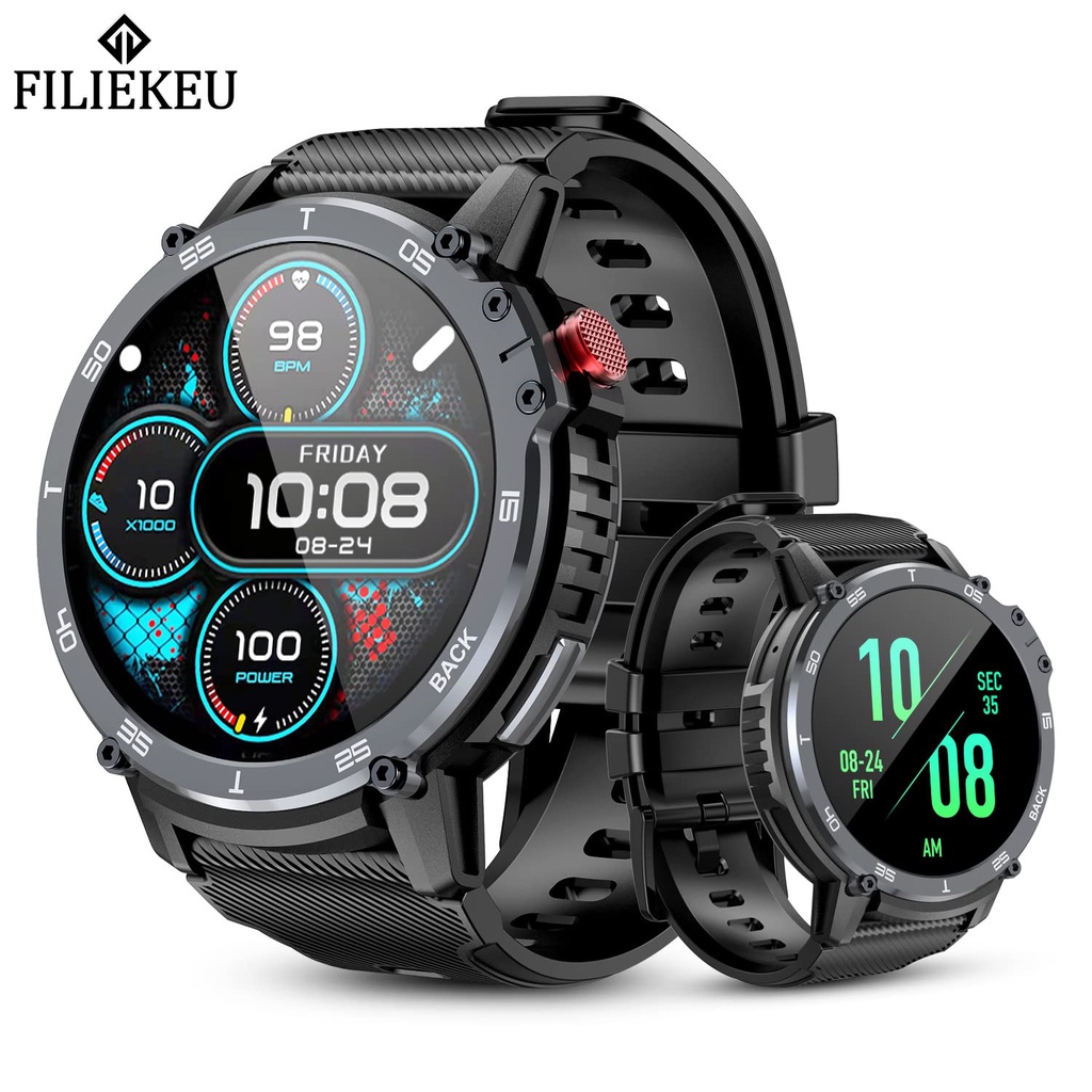 FILIEKEU New Men Smartwatch 4G ROM 1G RAM 400mAh Sports Watches ip68 ...