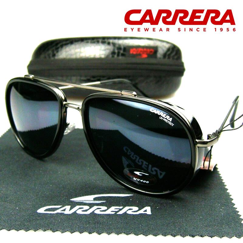 Carrera Sunglasses for men and women Vintage metal frame black shades ...