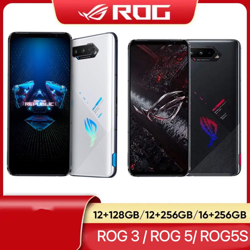 Rog 5 5S ROG3 128GB 256GB 5G Moblie Phone Original Asus Gaming Phone ...