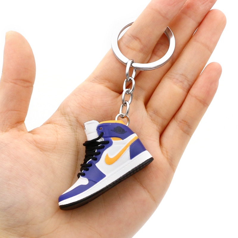 3D shoe mold keychain basketball shoe Toy cars keychain | Shopee ...