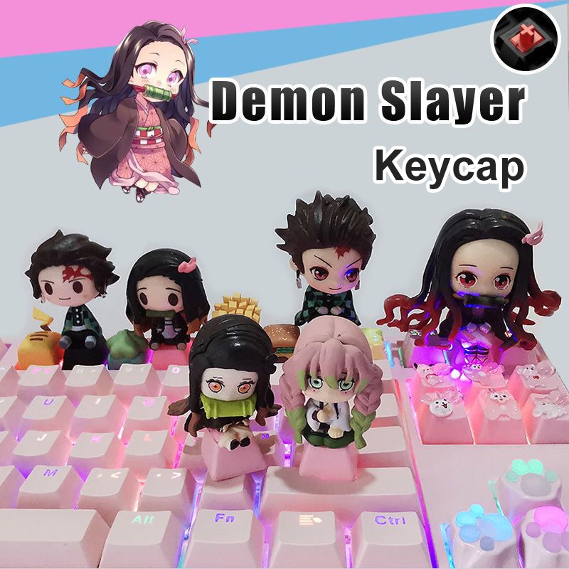 Demon Slayer Keycap Cross-axis Mechanical Keyboard Special ...