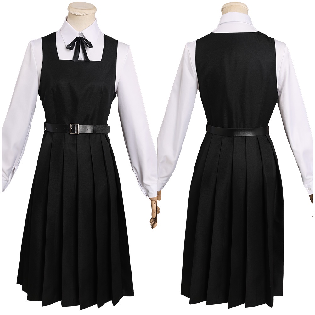 In Stock Chainsaw Man - Mitaka Asa Cosplay Costume Uniform Dress ...