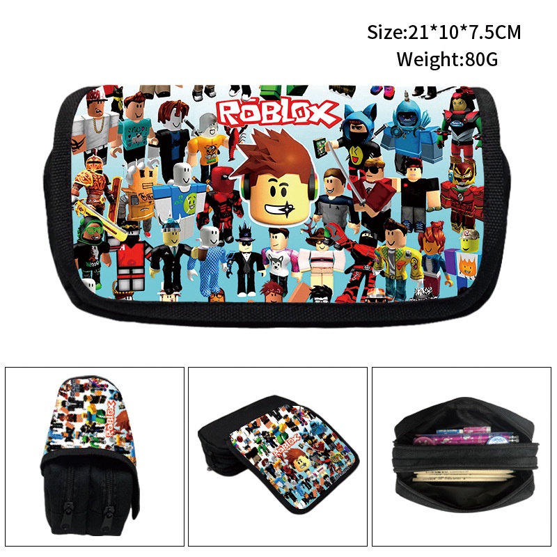 Roblox Cartoon Pencil Bag Case Children Back to School Supplies ...