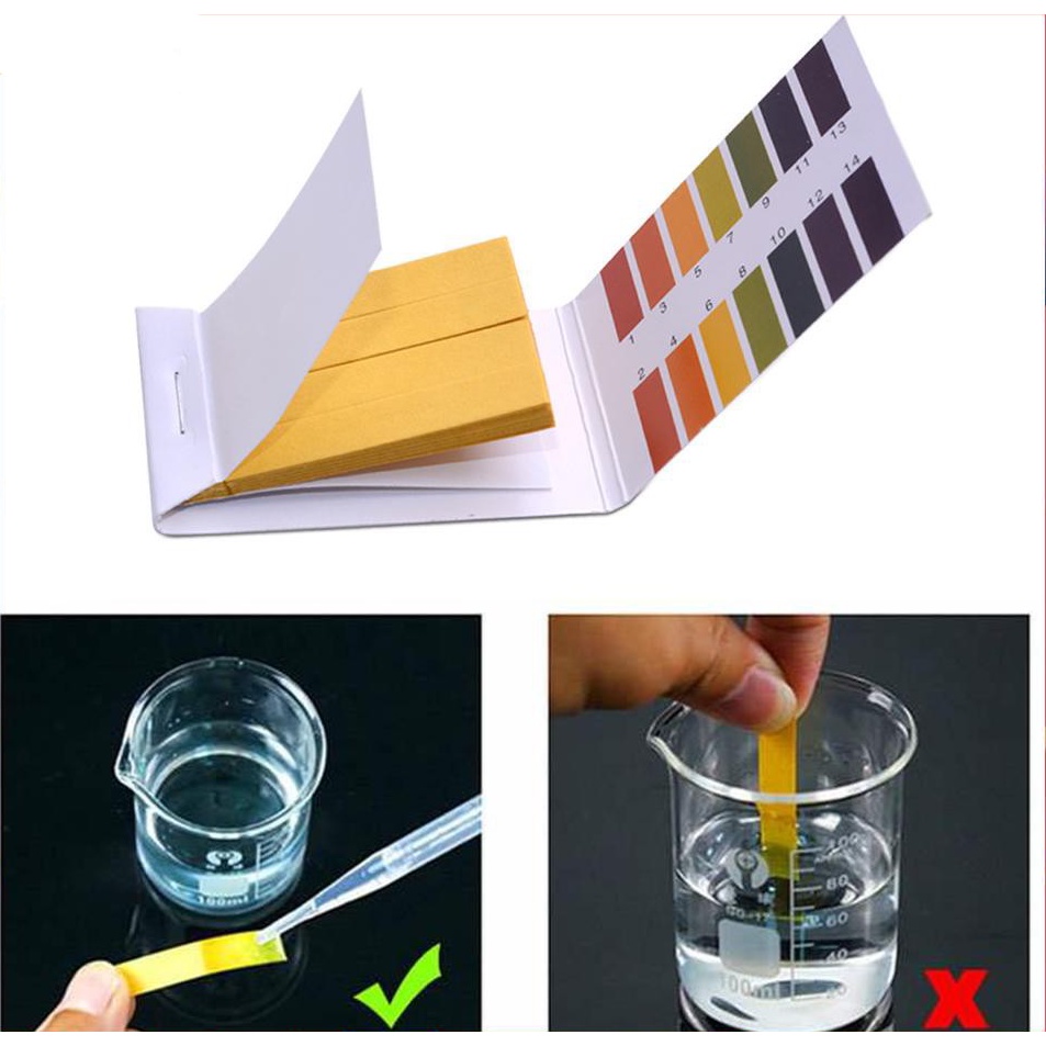 Aquarium Fish Tank Ph Test Paper Acid and Alkali Aquarium Test Strip ...