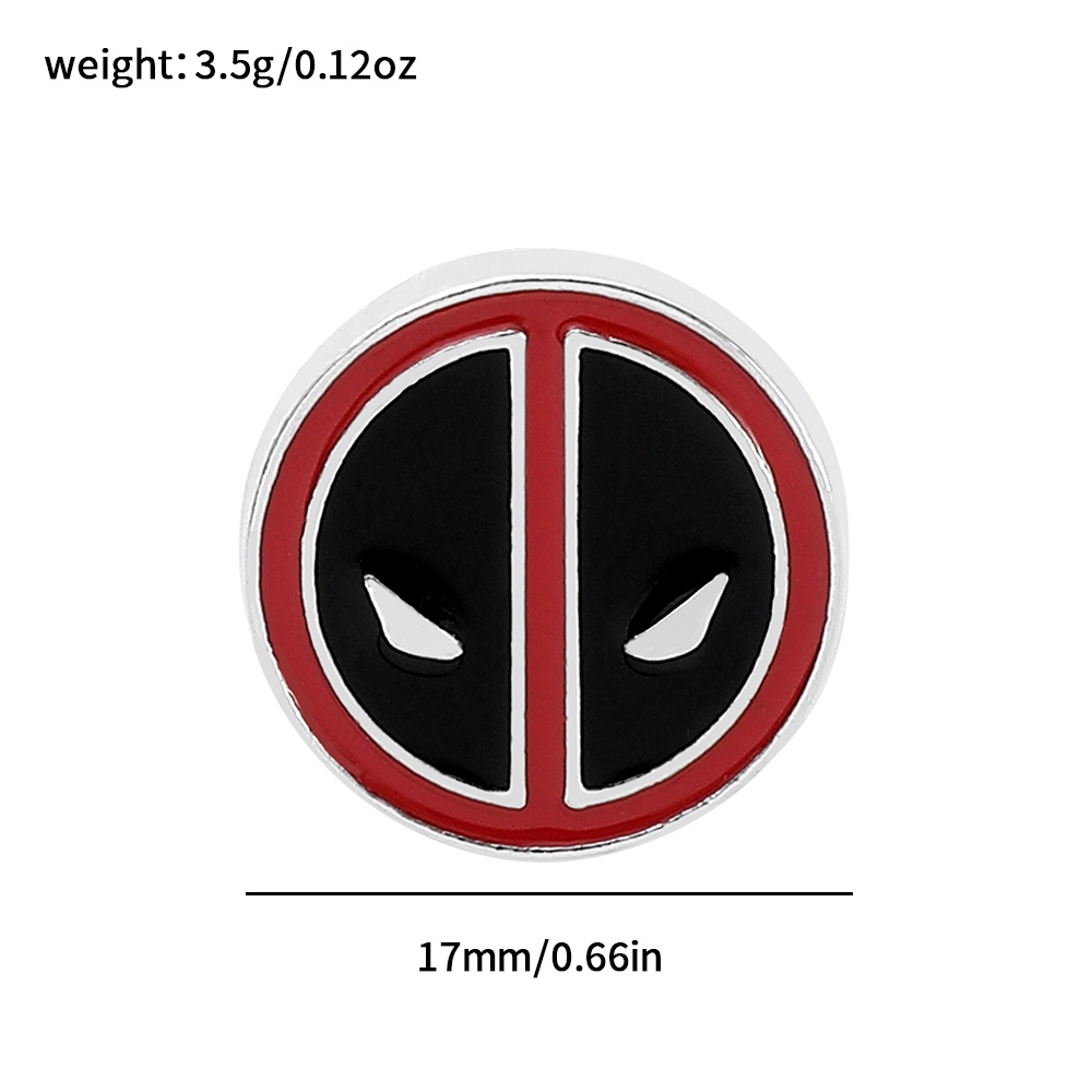 Superhero Collection Brooch Captain America Iron Man Spider Man Hulk ...