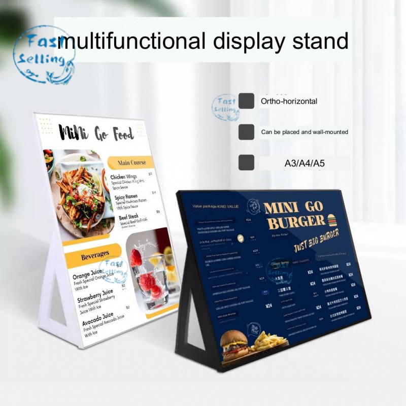 price display board Multifunctional Display Stand Table Card Menu ...