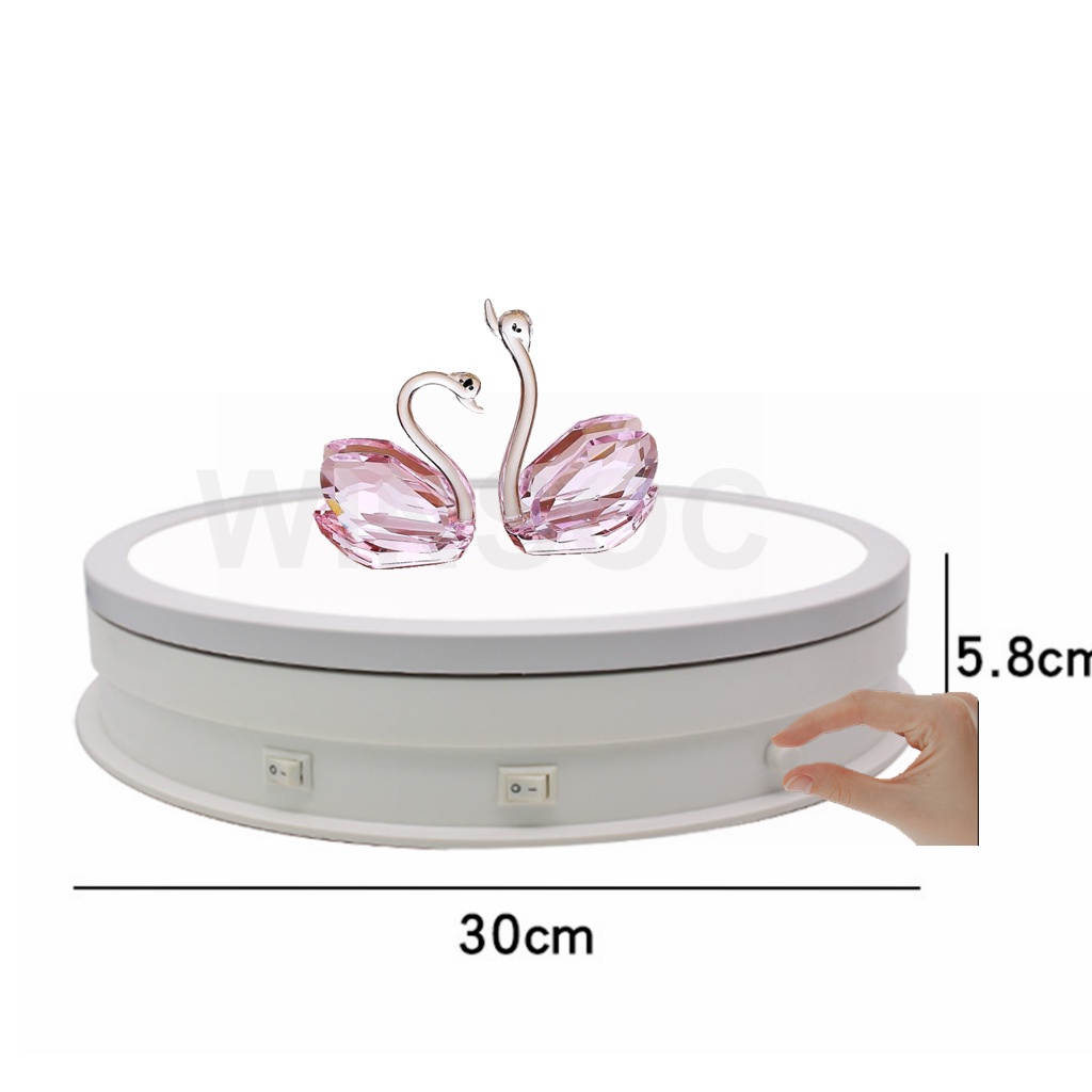 Rotating Display Stand 30cm for 20KGS 360 spin model turntable with ...