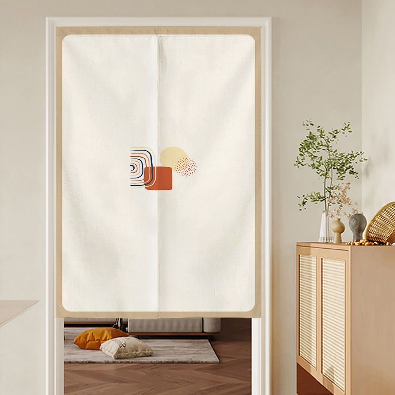 Half Curtain Door Curtain Short Door Curtain Perforation-Free Door ...