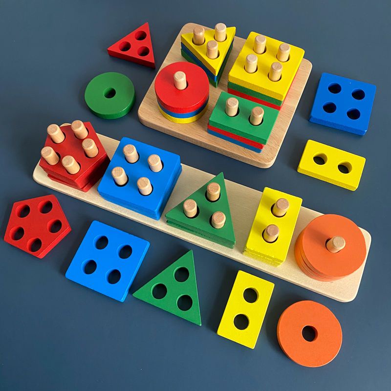 New Choice Geometric Shape Matching Set Column Building Blocks ...
