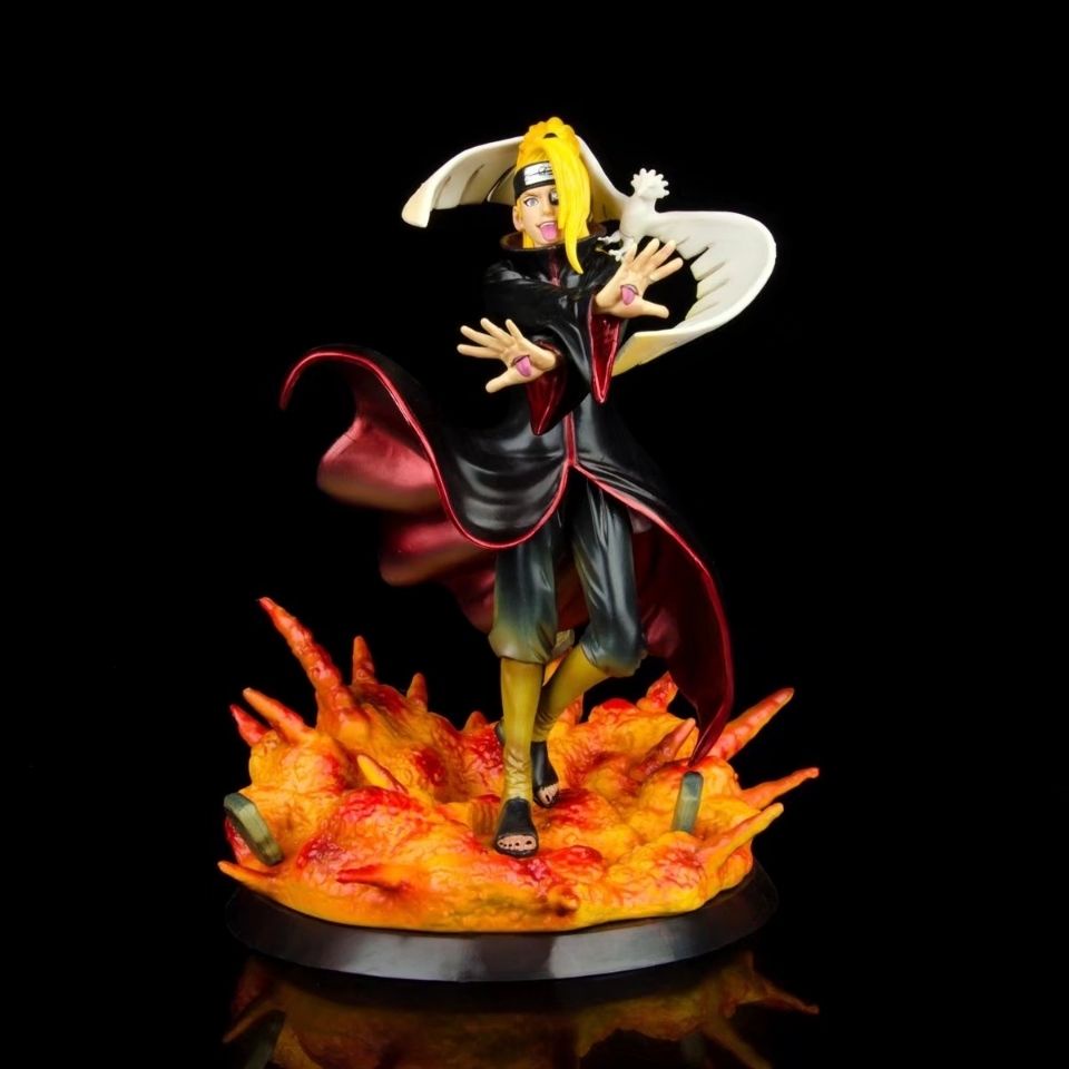 Naruto Akatsuki GK model play hall Didara statue Figure statue model ...