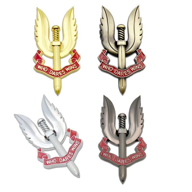 3D Metal Car Styling Sticker British Army Special Air Service SAS Who ...