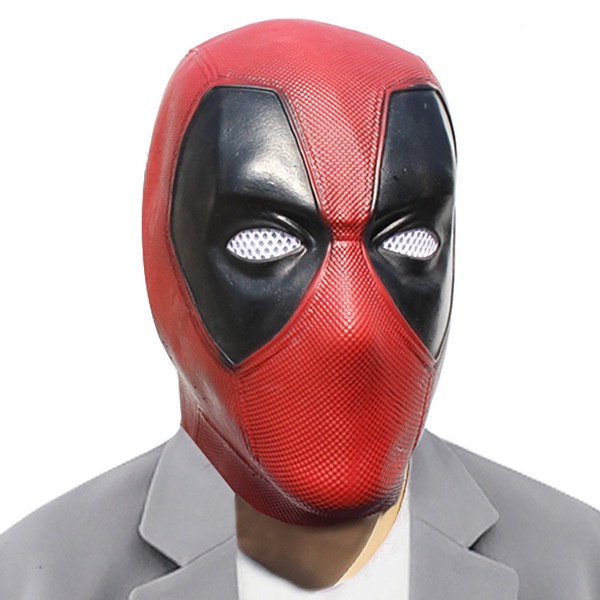 Deadpool Mask Movie Marvel Merchandise Halloween Party Ball Latex Mask ...