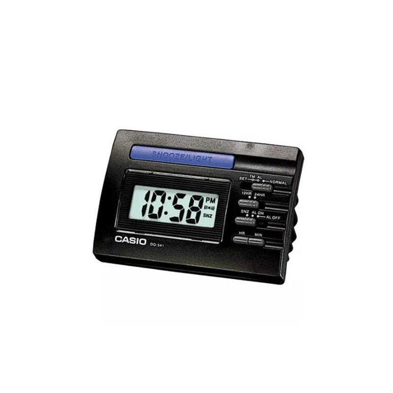 Casio Digital Alarm Clock (DQ-541-1R) Black | Shopee Philippines