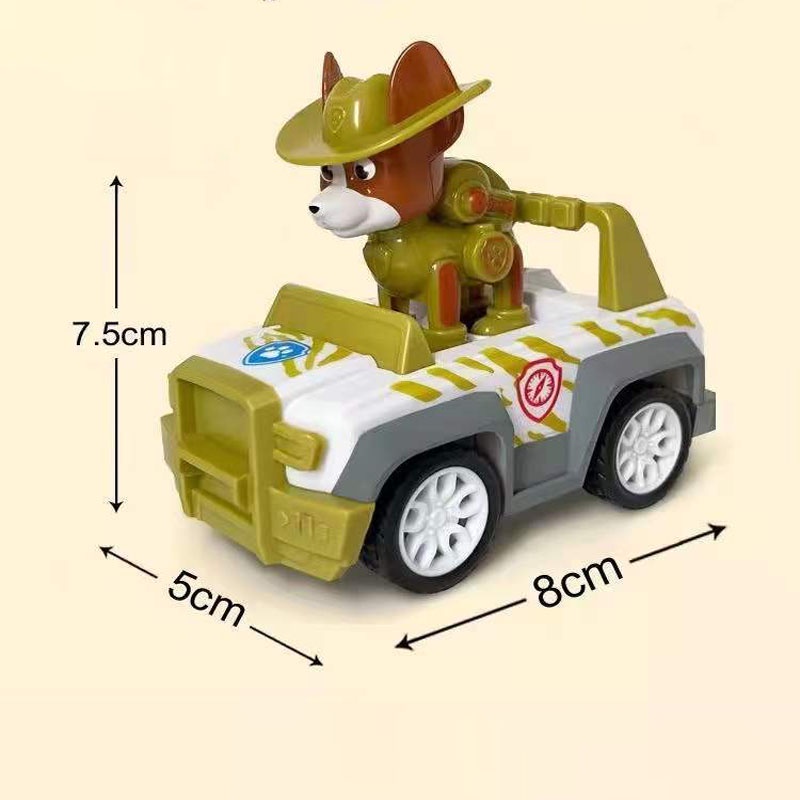 Toy Paw Patrol Car Apollo Watchtower Pull Back Car Captain Ryder Robo ...