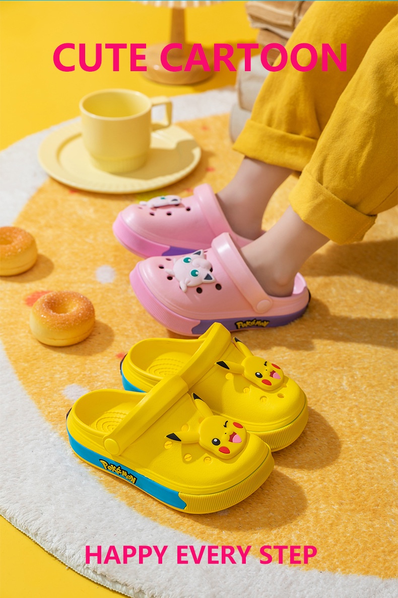 Anime Cartoon Shoes Pokemon Pikachu Jigglypuff Charmander Snorlax ...